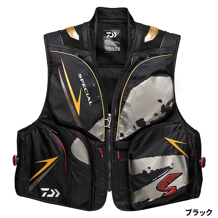 ダイワ】スペシャル バリアテック フロートショートベスト 2XL【鮎釣り