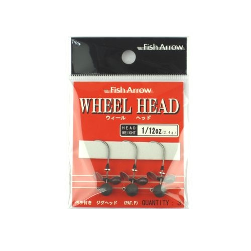 フィッシュアロー（Fish Arrow） ウィール ヘッド（WHEEL HEAD） 1／12oz - 釣具のポイント 【公式】オンラインストア