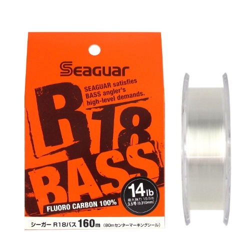 クレハ シーガー R18 BASS 160m 14lb クリア - 釣具のポイント 【公式】オンラインストア